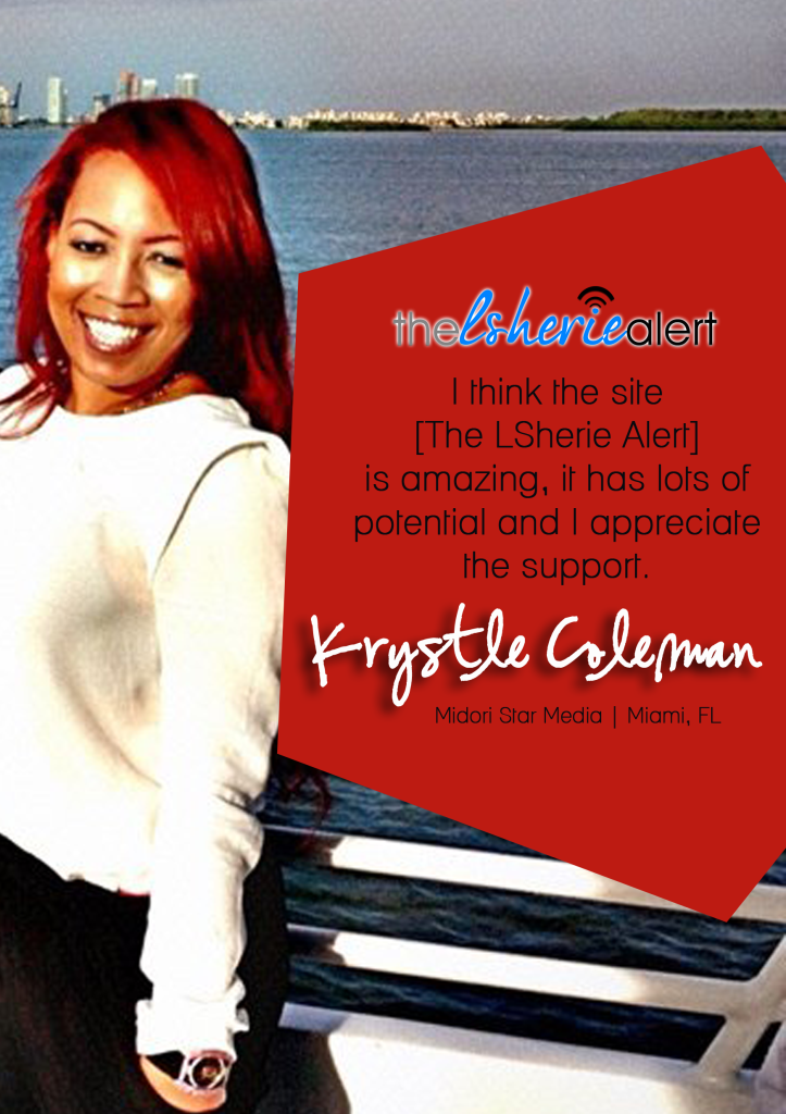 Young PR Mogul Sets High Bars - Welcome to The LSherie Alert